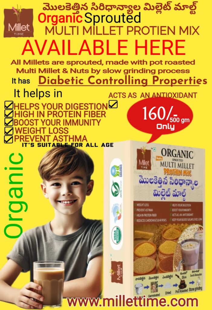 Multi Millet Protein Mix – Millet Time